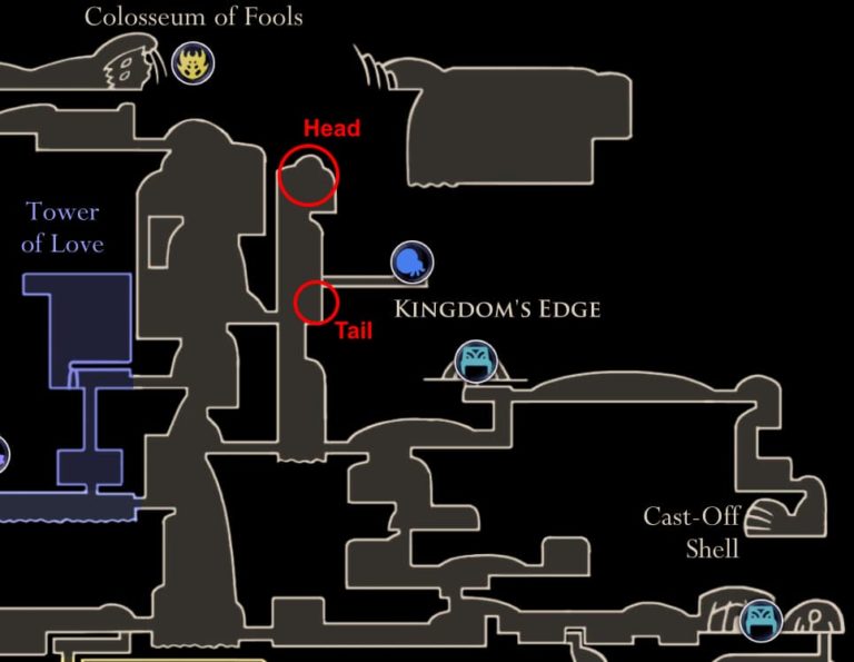 Бардун в Hollow Knight: где найти на карте Bardoon из Холлоу Найт